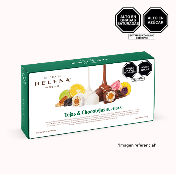Chocotejas y Tejas Chocolates Helena
