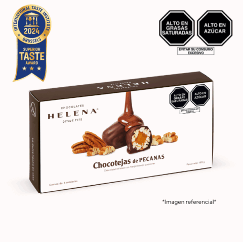 Chocotejas y Tejas Chocolates Helena